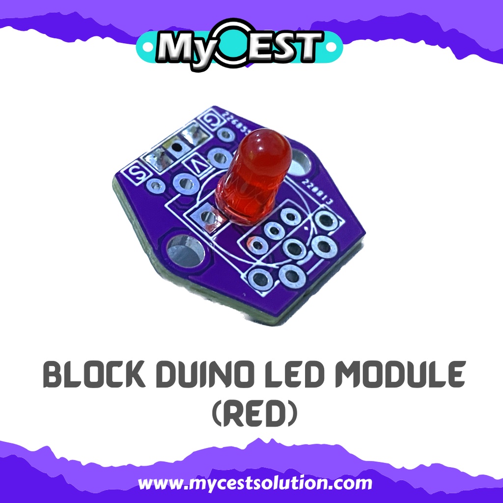 Arduino Blockduino LED Module (Green,Yellow,Red & Blue) Mycest | Shopee Malaysia