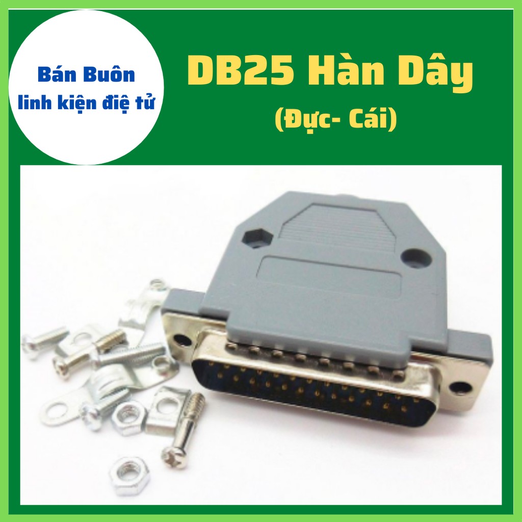 Db25, 25-pin wired jack, 2-pin db25 [Various Types] | Shopee Malaysia
