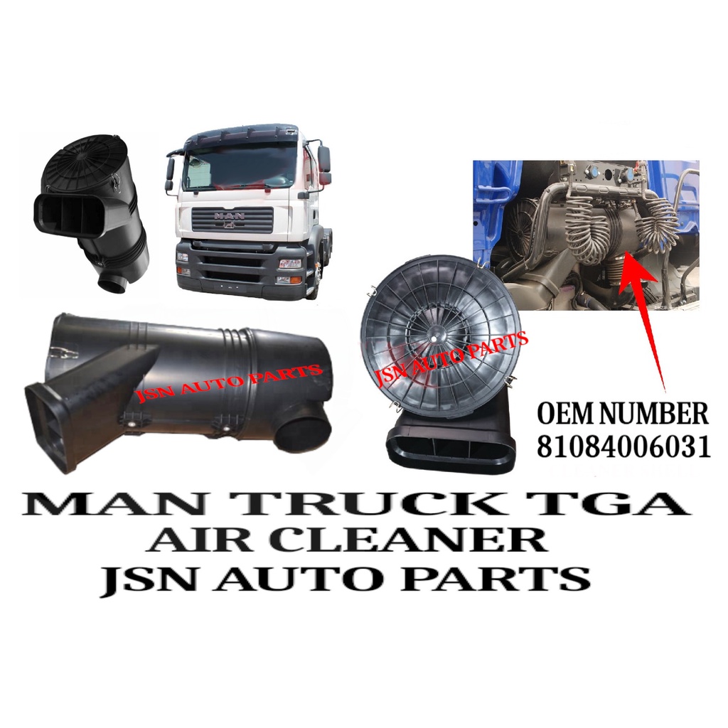AIR CLEANER MAN TGA OEM NUMBER : 81084006031 | Shopee Malaysia