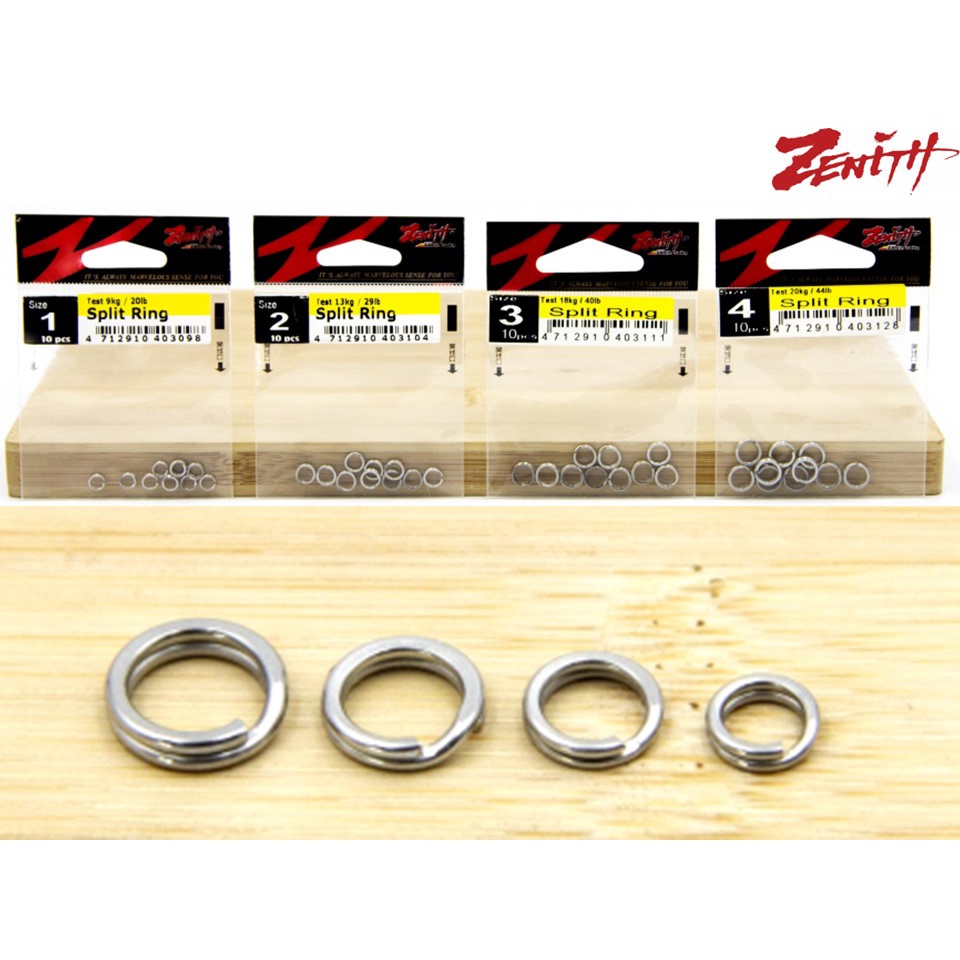 ZENITH SPLIT RING - 4 SIZES | Shopee Malaysia
