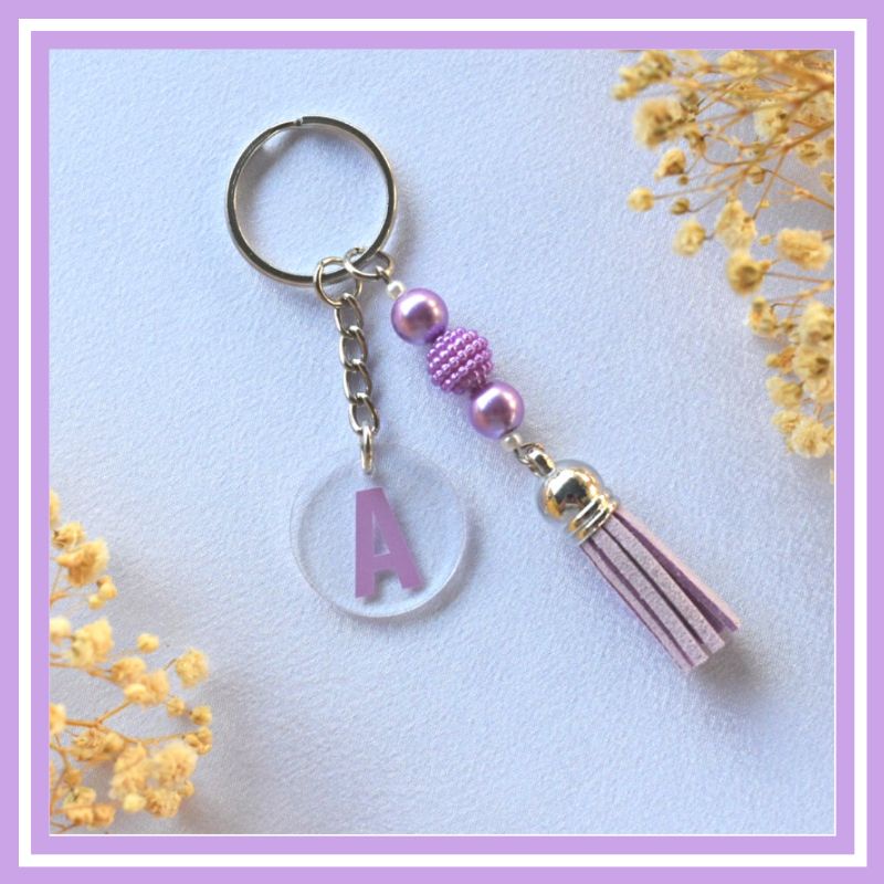 🎉PROMO🎉 Keychain Murah I Keychain Letter Acrylic I Ready Stock I ...