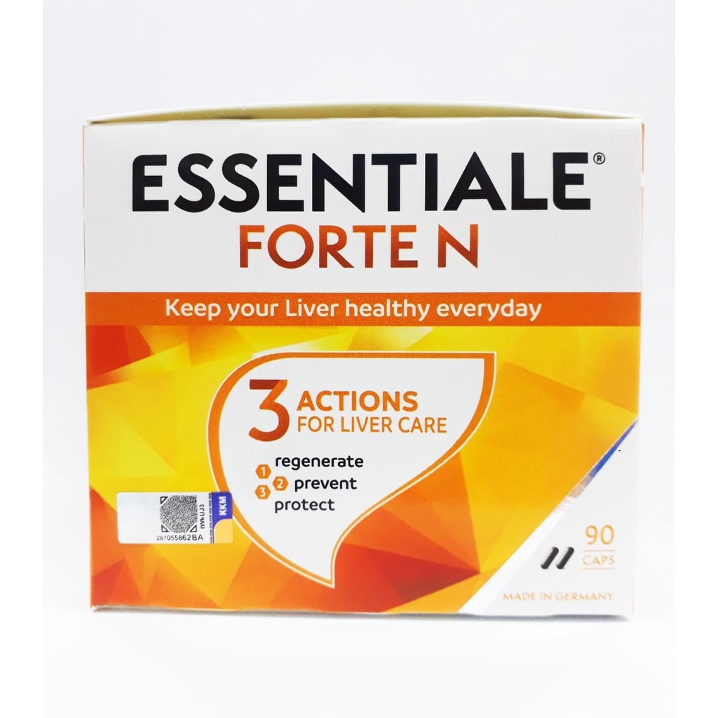 Essentiale Forte N 90s Capsule for liver Orginally Made In Germany ...