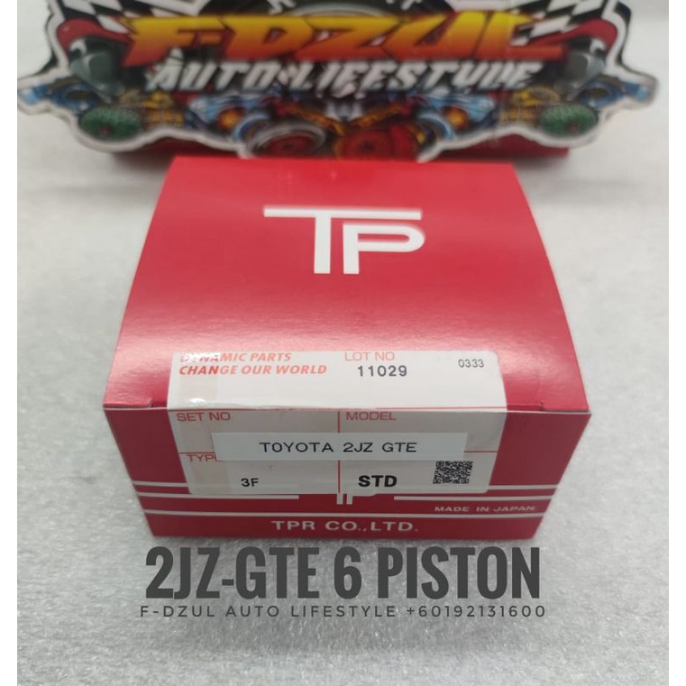 TP Piston Ring Toyota Supra 2JZ-GTE Turbo 86MM STD Size | Shopee Malaysia