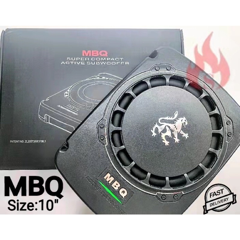 MBQ Super Compact Active Subwoofer 10” | Shopee Malaysia
