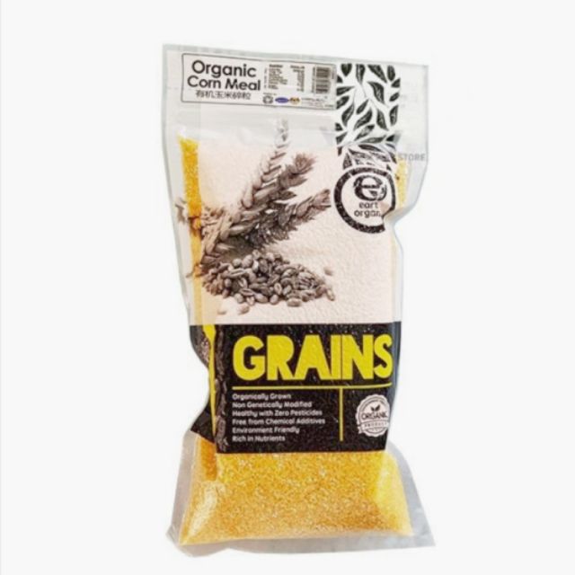 Earth Living Organic Corn Meal 450g | Shopee Malaysia