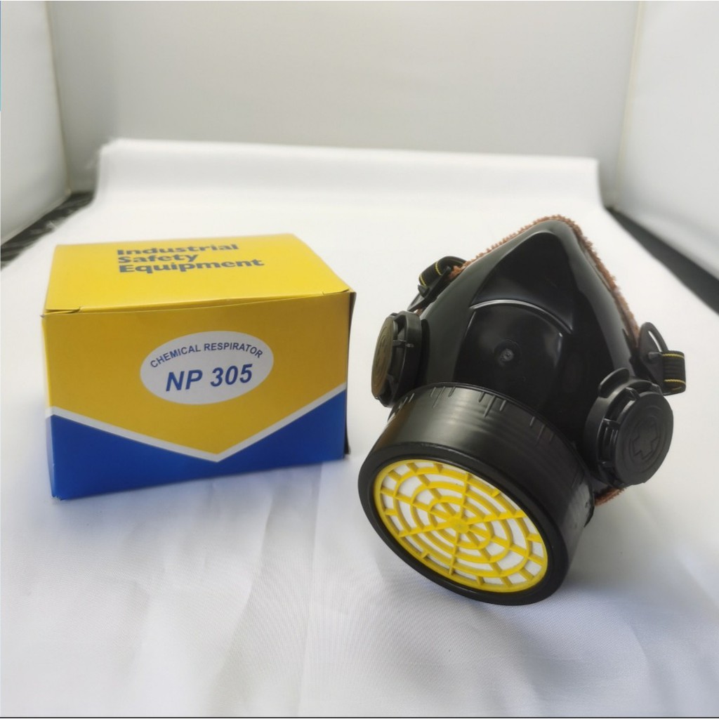NP305 , NP306 CHEMICAL CARTRIDGE RESPIRATOR FILTER SINGLE or DOUBLE ...