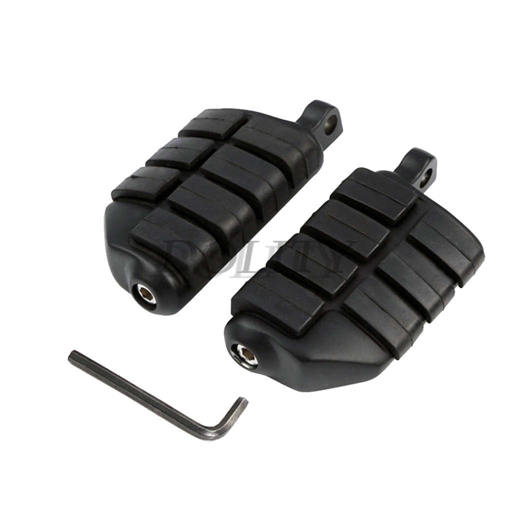 Motorcycle Footpedal Footrest Foot Pads Foot Pegs for | Shopee Malaysia