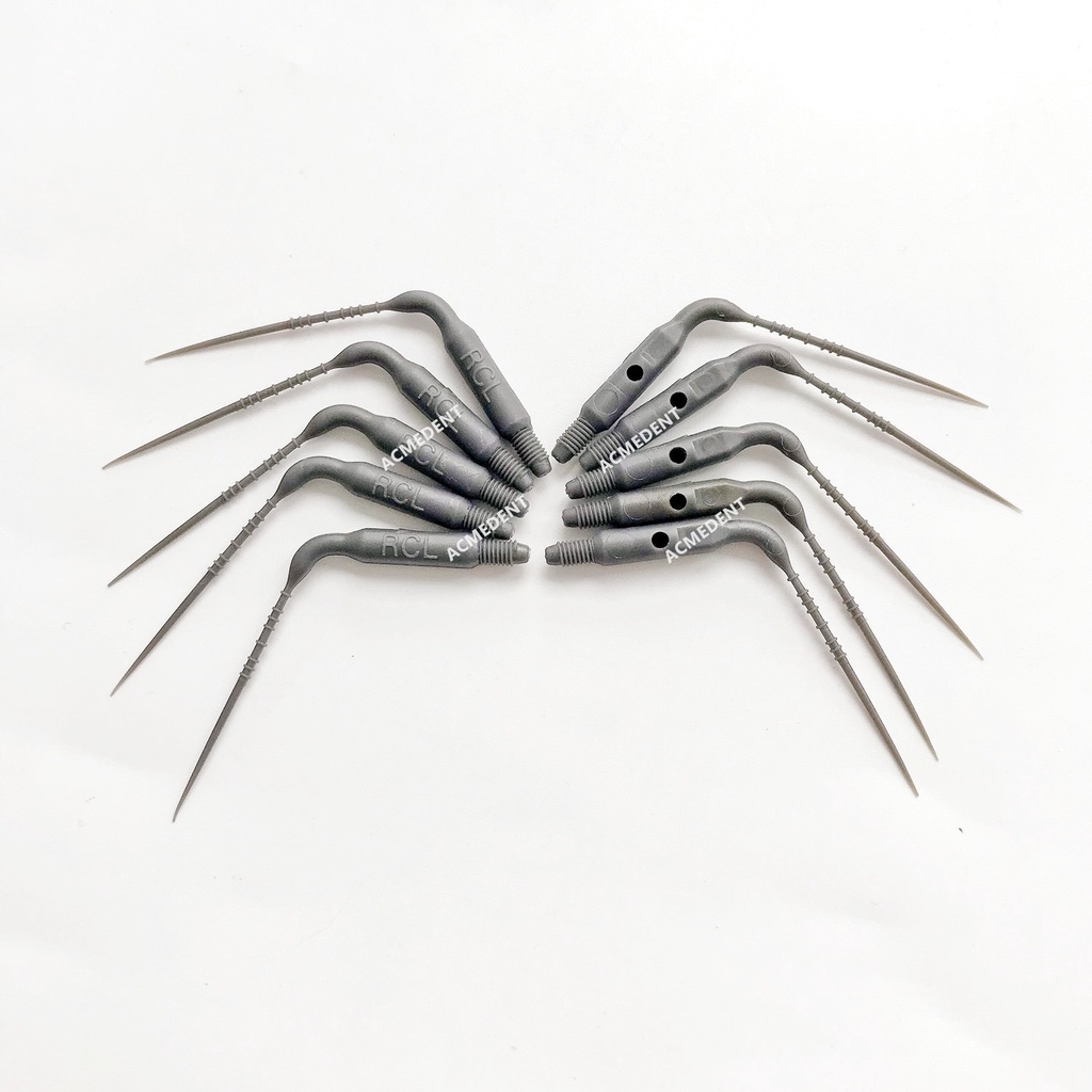 10Pieces Grey Sonic Powered Dental Irrigator Tips VDW EDDY Type Fit ...