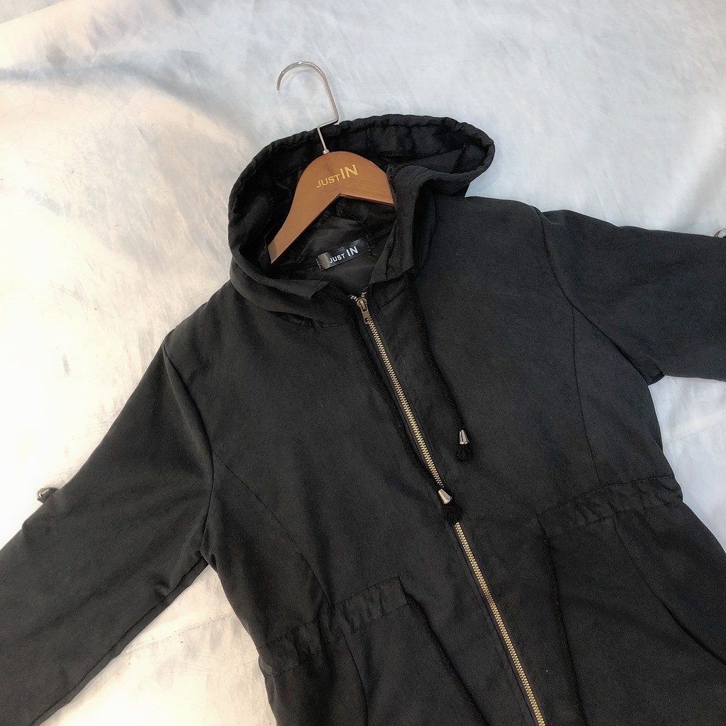 Parka Hoodie | Hooded Long Sleeve Parka Jacket Hiking | Bomber Jacket ...