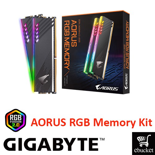 [EOL]Gigabyte Aorus RGB Kit DDR4 16GB (2 x 8GB) Memory 3200/3600/3333 ...