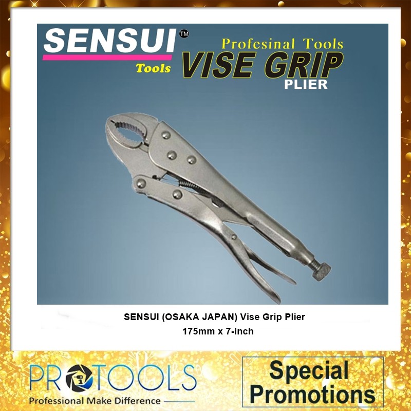 SENSUI (OSAKA JAPAN) Vise Grip Plier 175mm x 7-inch | Shopee Malaysia