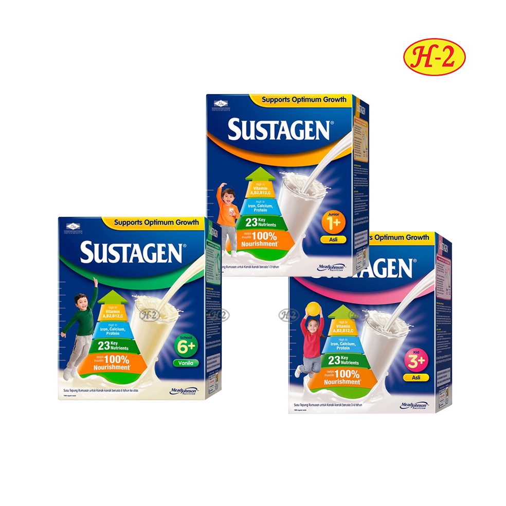 Sustagen Junior 1+ / Kid 3+ / School 6+ Milk Formula with Flavour Asli ...