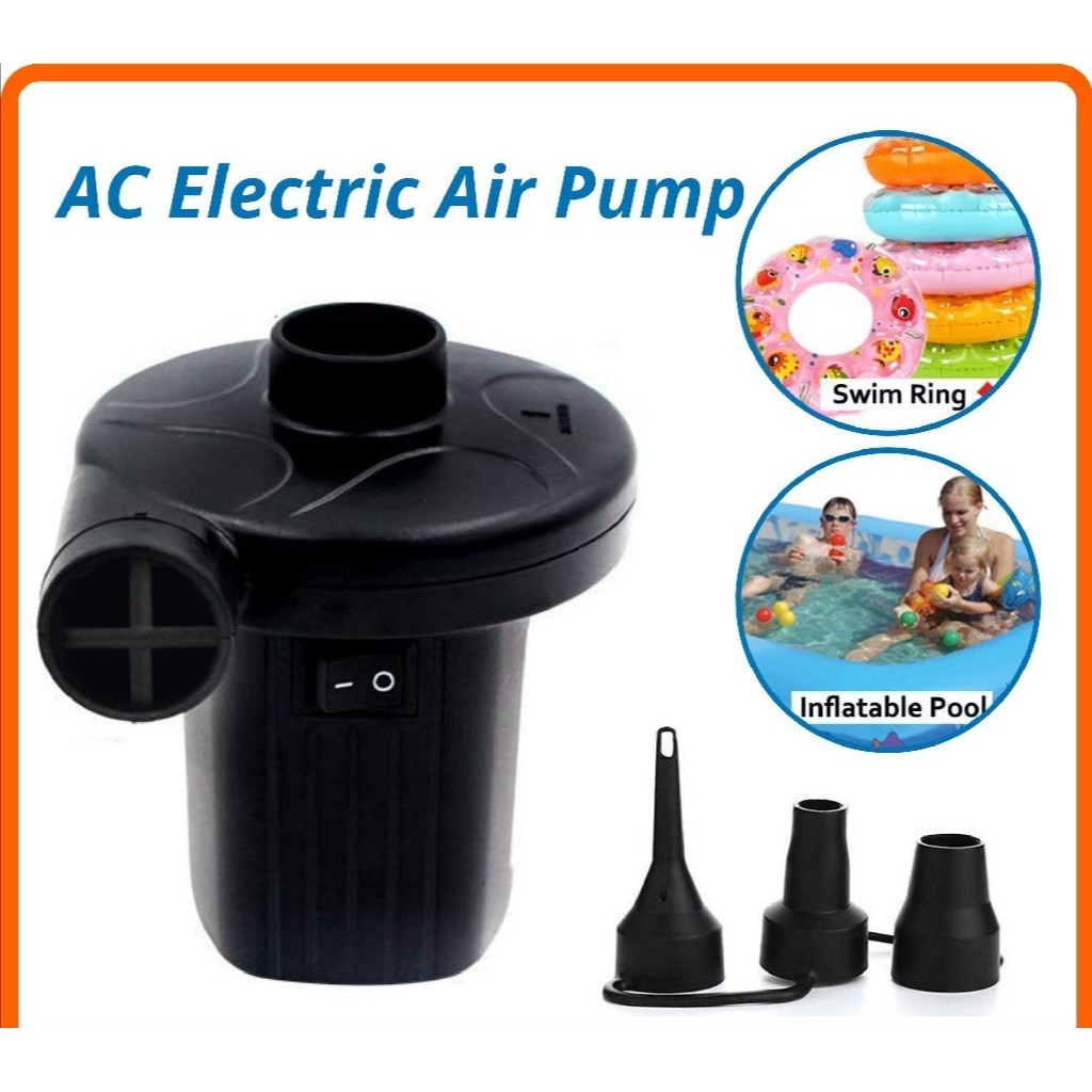 Portable Air Inflatable Pump AC Electric Air Pump Inflation Pump Deflate Air Bed Mattress Sofa ...