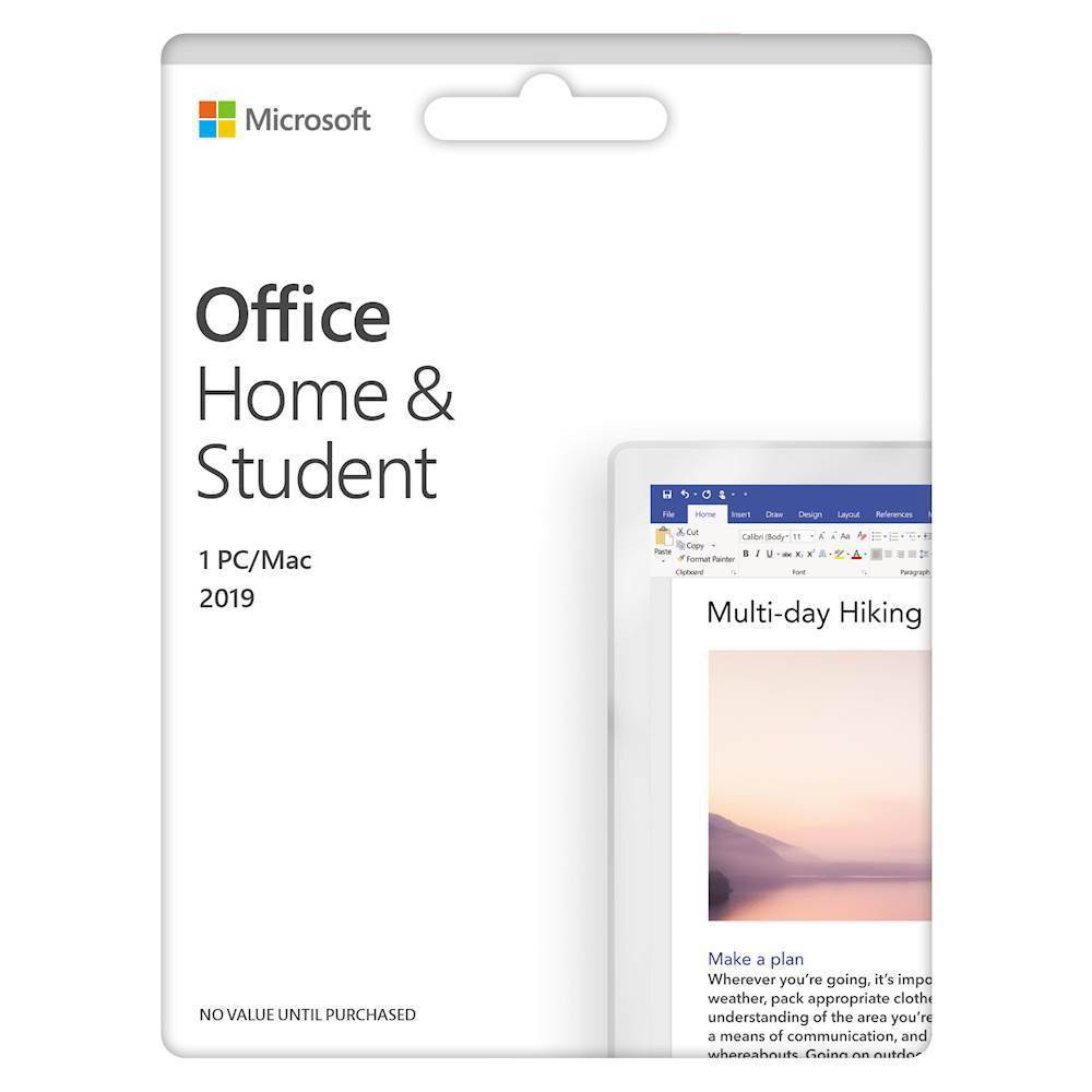 (AONE PLUS SS2) MICROSOFT OFFICE HOME STUDENT 2019 SOFTWARE (ESD ...