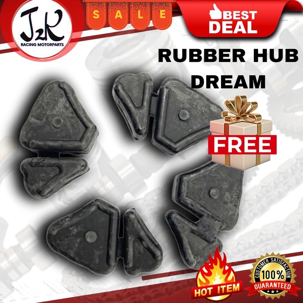 HUB RUBBER GETAH HUB SPOKET HONDA FOR HONDA EX5 DREAM WAVE125 WAVE100 ...