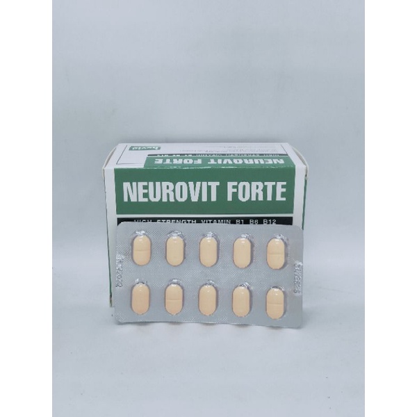 Neurovit Forte Tab 10's (1 Strip) | Shopee Malaysia