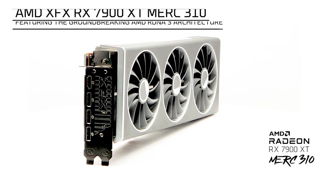 XFX SPEEDSTER MERC 310 AMD Radeon™ RX 7900 XT Ultra Gaming Graphics ...