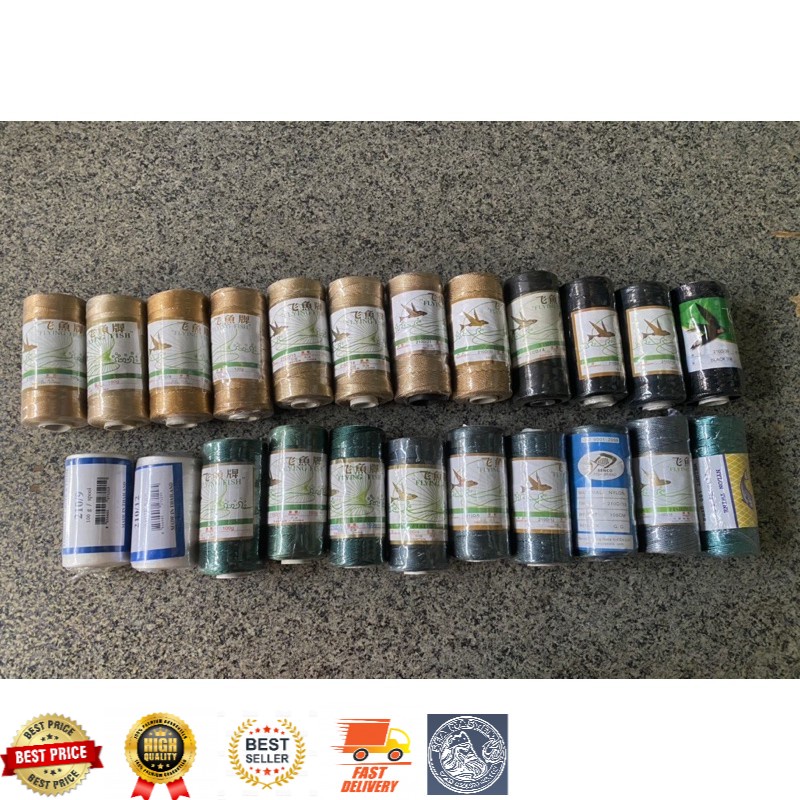 100G BENANG NYLON / BENANG JAHIT TAPAK KASUT / BENANG APOLLO / BENANG ...