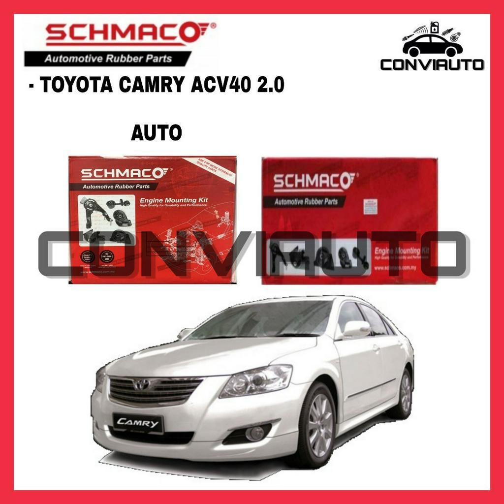 TOYOTA CAMRY ACV40 2.0 AUTO SCHMACO ENGINE MOUNTING KIT SET (4Pcs in 1 ...