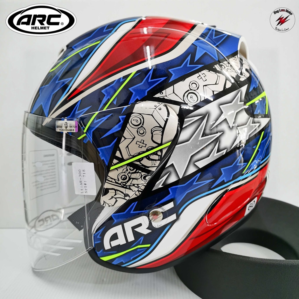 ARC RITZ SERIES HELMET - AR4 | YF DESIGN | FLASH | Shopee Malaysia