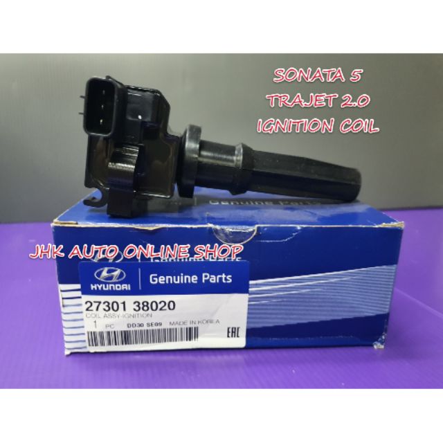 IGNITION COIL HYUNDAI SONATA 5 TRAJET 2.0 ORIGINAL HYUNDAI 27301-38020 ...