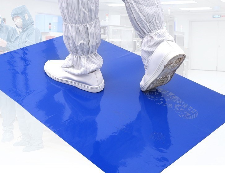 Cleanroom Disposable Sticky Mat (8 mats) Tacky Mat Adhesive Mat Remove ...