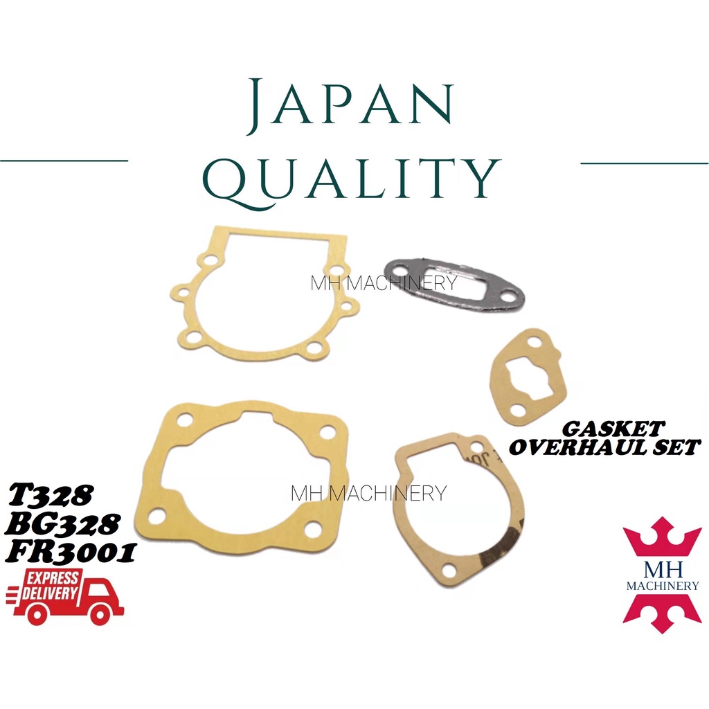 BG328/T328 Gasket Overhaul Set Mesin Rumput | Shopee Malaysia