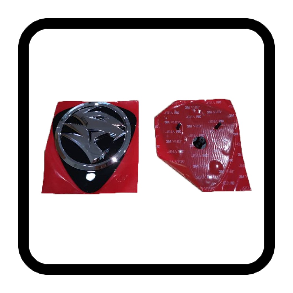 [XL]PROTON IRIZ /PREVE/ SUPRIMA S 3D FRONT GRILLE EMBLEM & LOGO WITH 3M ...