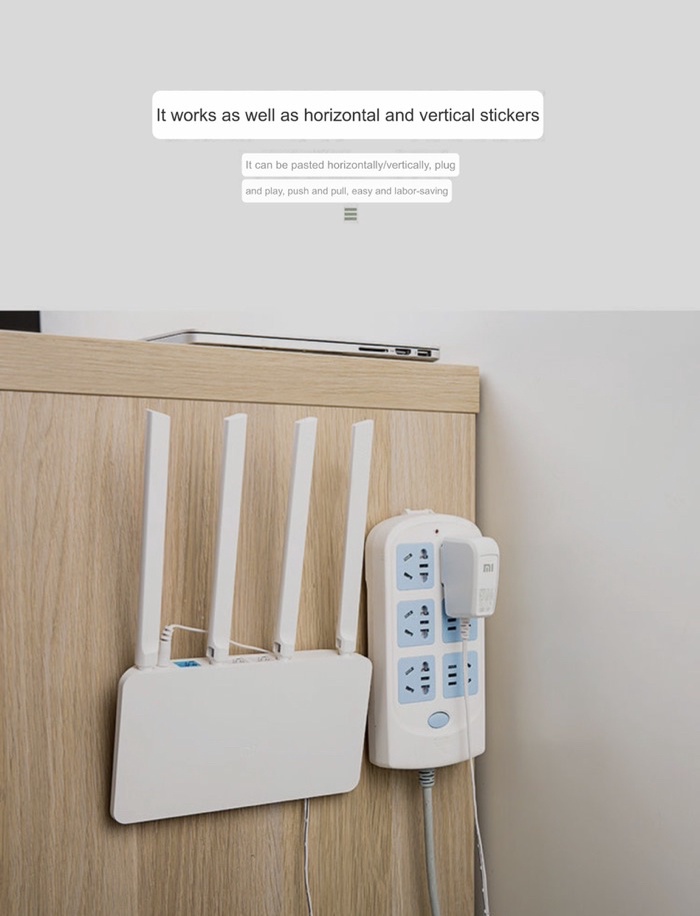 Multi-purpose Adhesive Wall Hook,Power Socket Holder Organizer ...