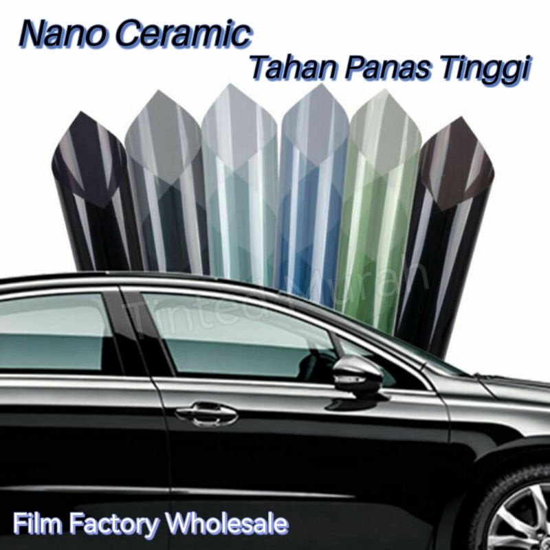 Double HD Nano Ceramic/Car Tinted/Tinted Film/Tinting Kereta/Tinted ...
