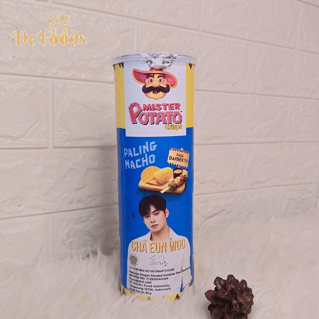 Mister POTATO X CHA EUN WOO - 85gr CHIPS | Shopee Malaysia