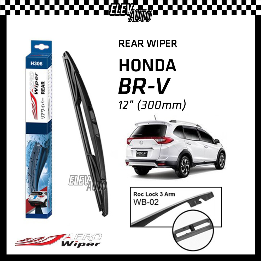 Honda BR-V BRV AERO Rear Windscreen Wiper 12" (300mm) H058 | Shopee ...