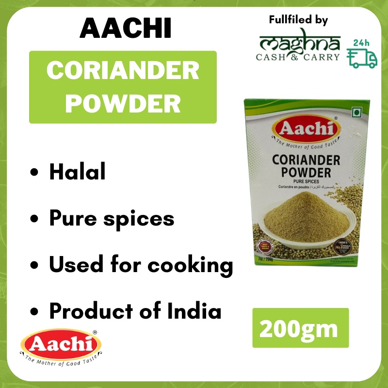 Aachi Coriander Powder - 1 pack (200 g) | Shopee Malaysia