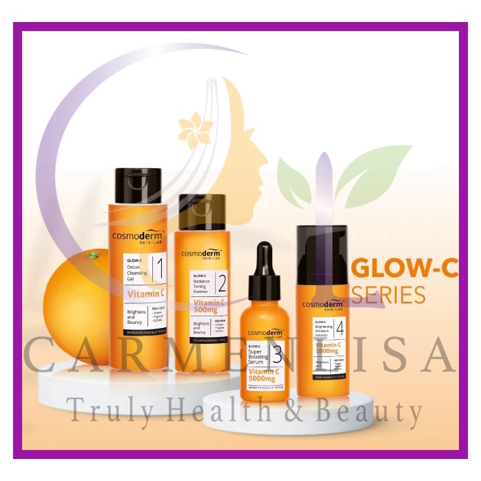 Cosmoderm Glow-C Brightening Vitamin C Moisturizer / Tonning Essence ...