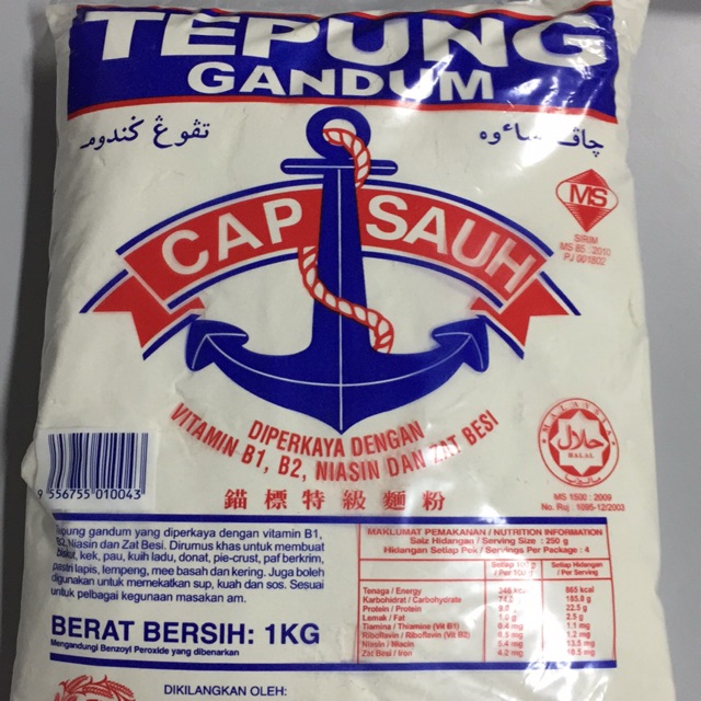 Anchor Cap Sauh Tepung Gandum 1kg | Shopee Malaysia