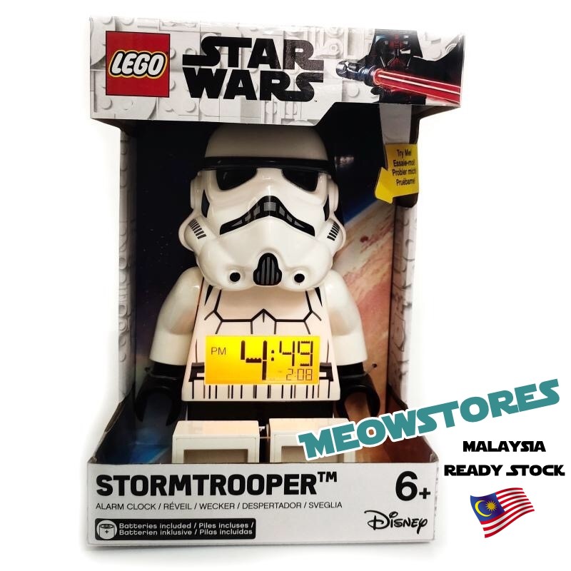 LEGO Star Wars Digital Clock Stormtrooper / Darth Vader | Shopee Malaysia