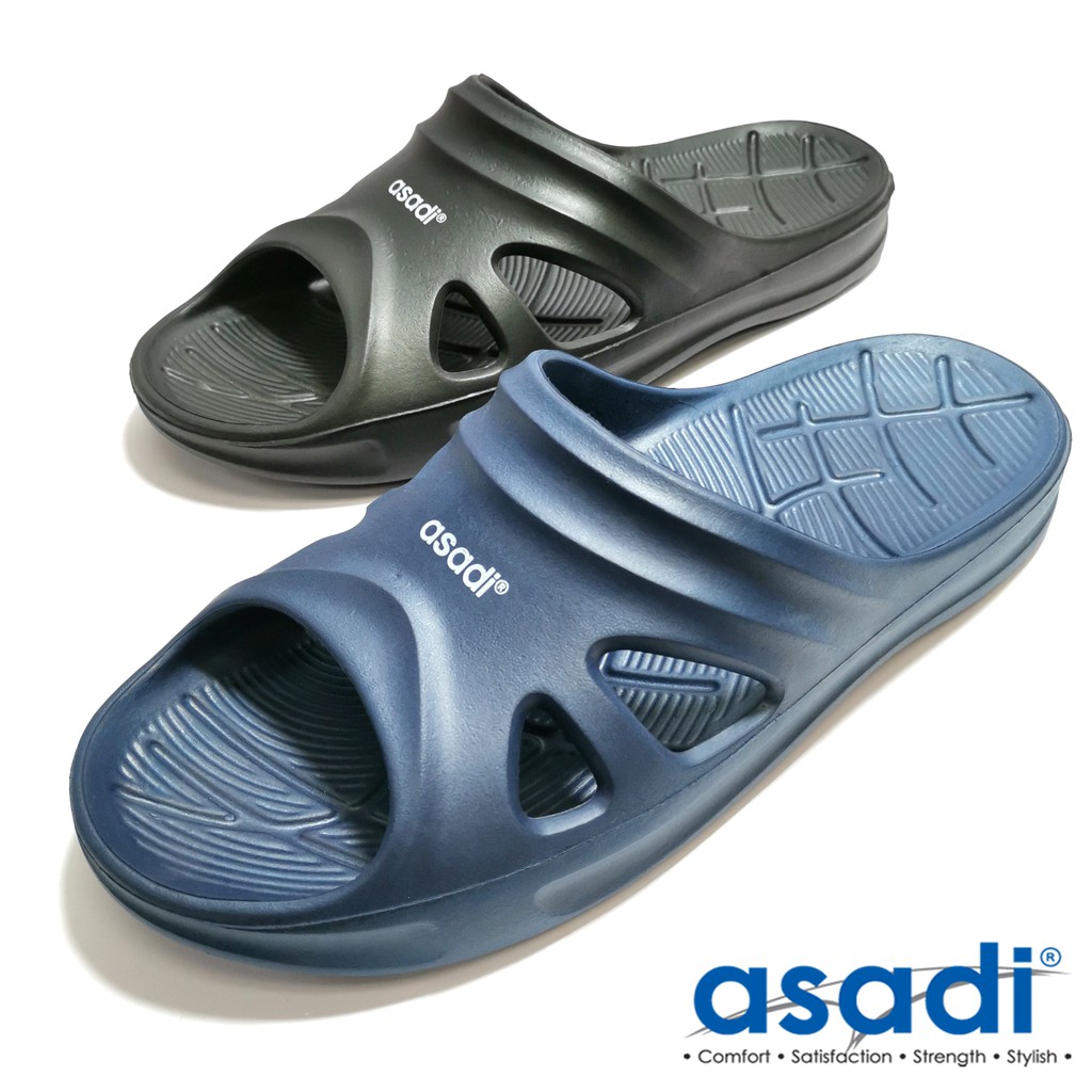 ASADI unisex antislip rubber slip on slipper |selipar getah ASADI ...