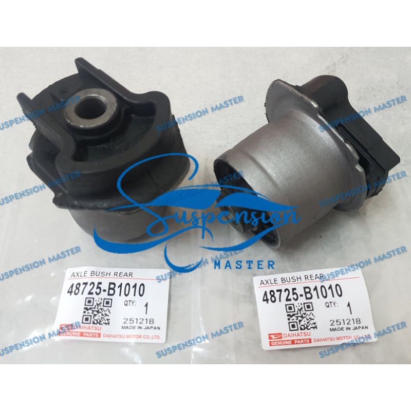 2 IN 1 SET-REAR AXLE BUSH(RUBBER/SILICONE)- 48725-B1010-TOYOTA VIOS ...