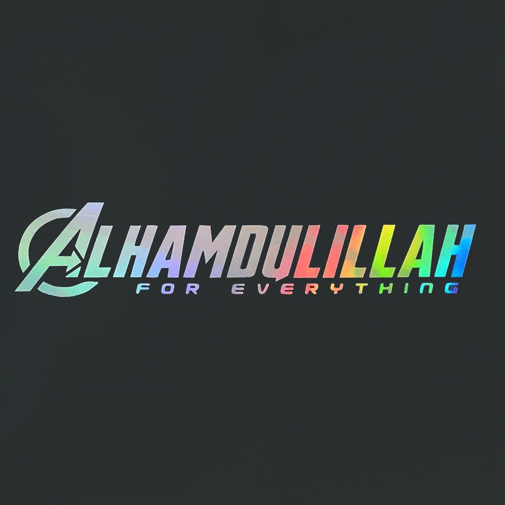 4"x20" Mashallah Islamic Car Stickers kereta MYVI VIVA AXIA ARUZ ALZA ...