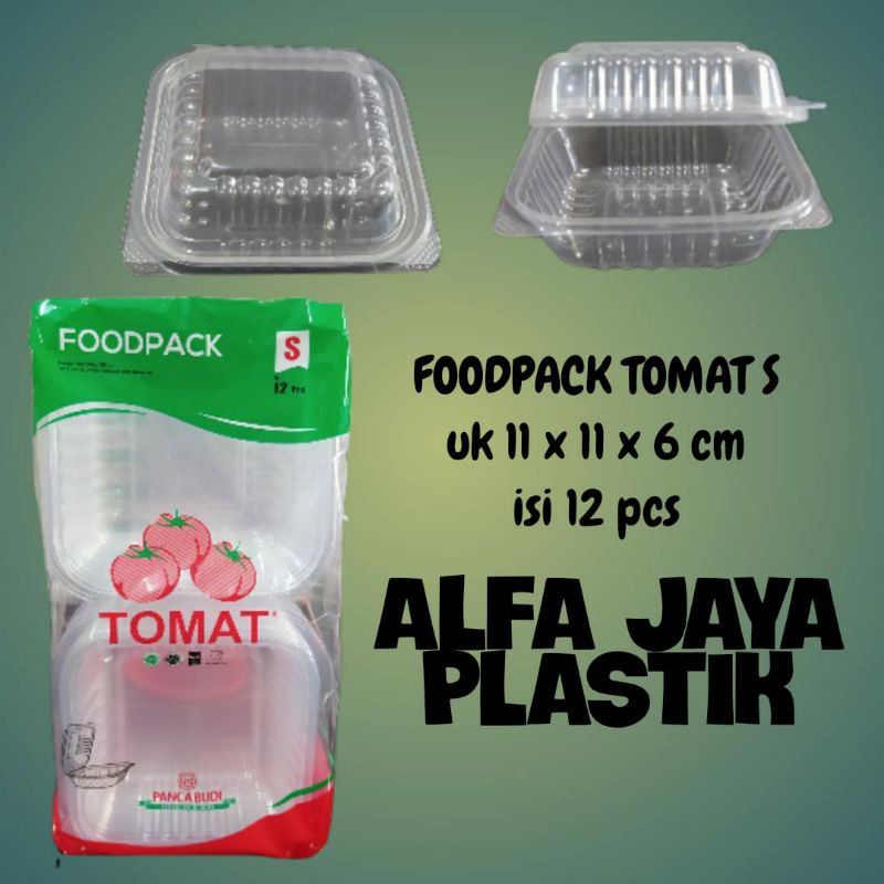 Foodpack uk S / mica plastic food container / contains 12 pcs | Shopee ...