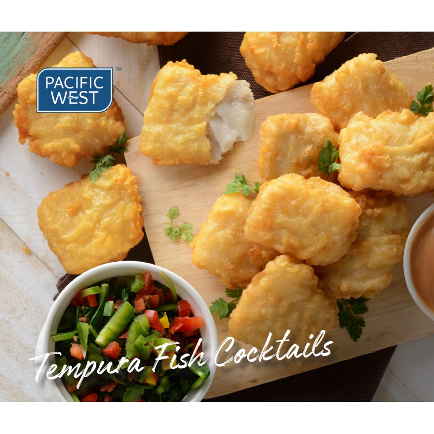 Halal Frozen Pacific West Tempura Fish Cocktail 1kg | Shopee Malaysia
