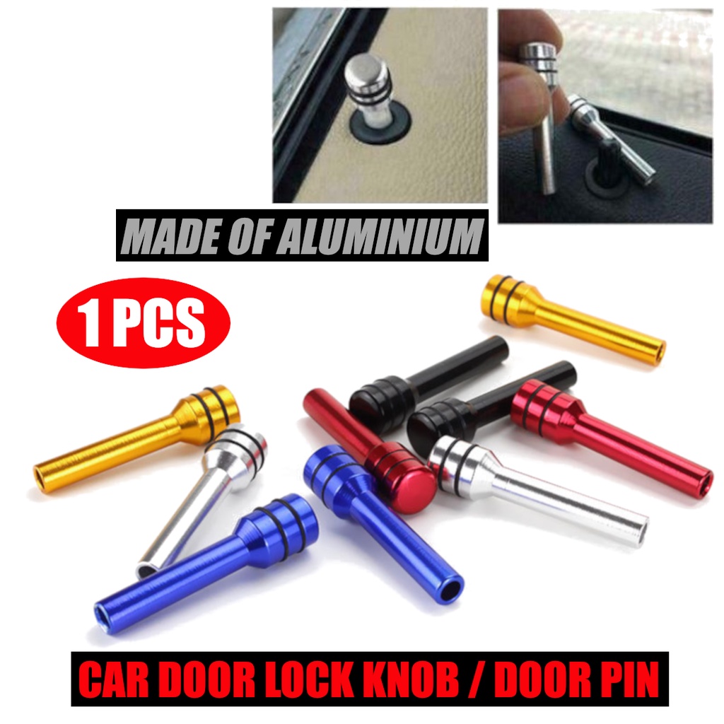 Car Alluminium Alloy Door Lock Knob Pin Pintu Kereta Kancil Kelisa ...