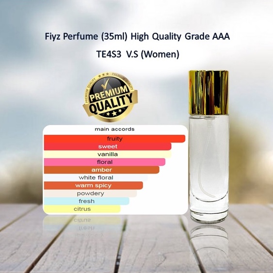 PERFUME TEASE (WOMEN) V.S (35ML BOTTLE) EAU DE PARFUM HIGH QUALITY ...
