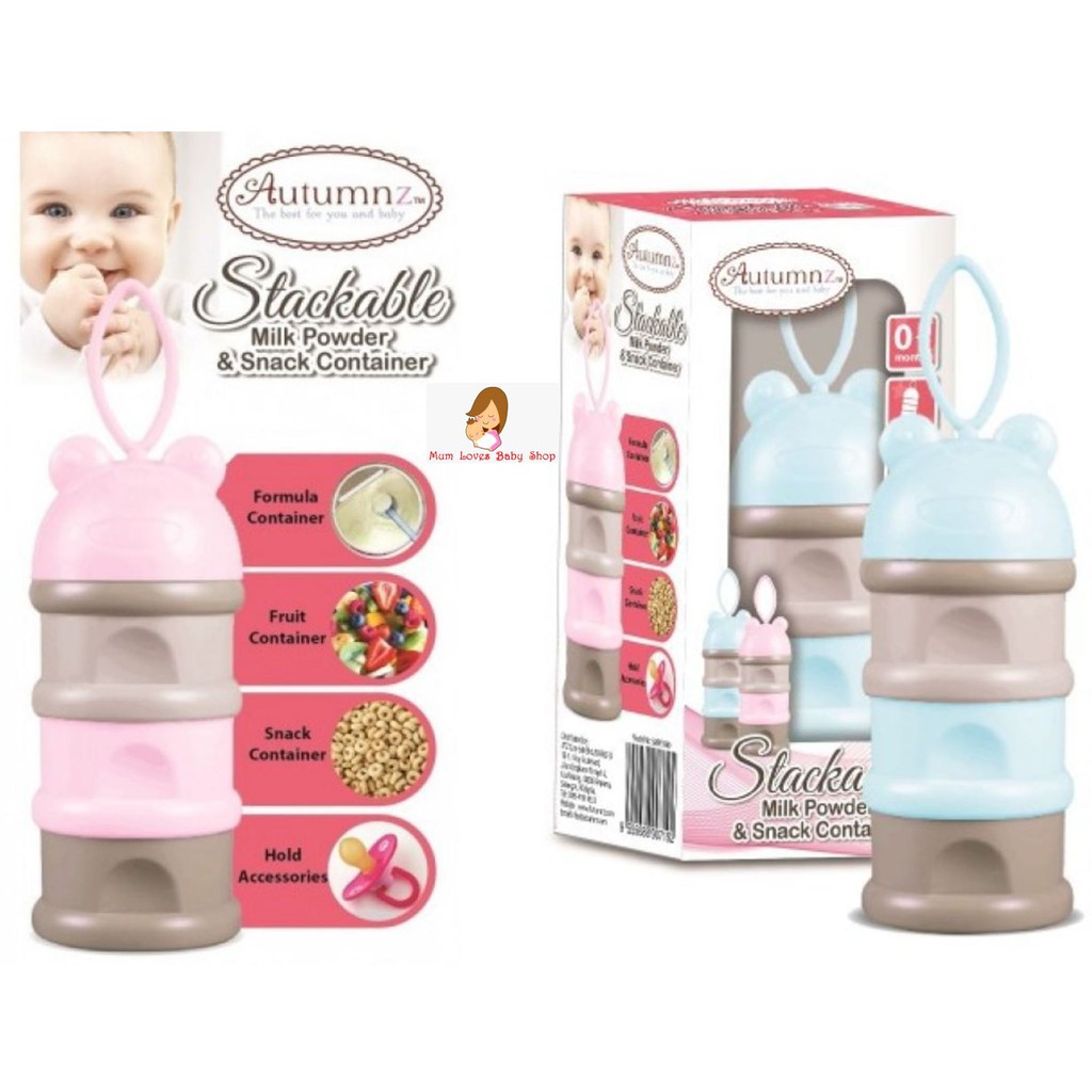 Autumnz - Stackable Milk Powder & Snack Container | Shopee Malaysia