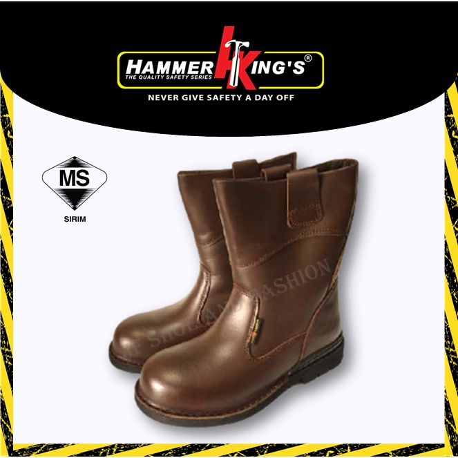Original Hammer King's Men High Cut Safety Boots 13005 | Kasut Kerja ...