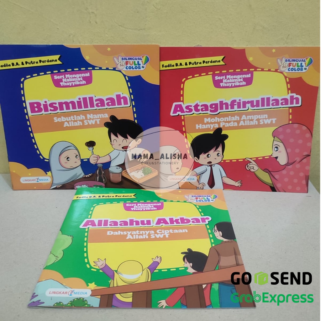 Story Book Series Getting to Know the Sentences Thayyibah Bilingual ...