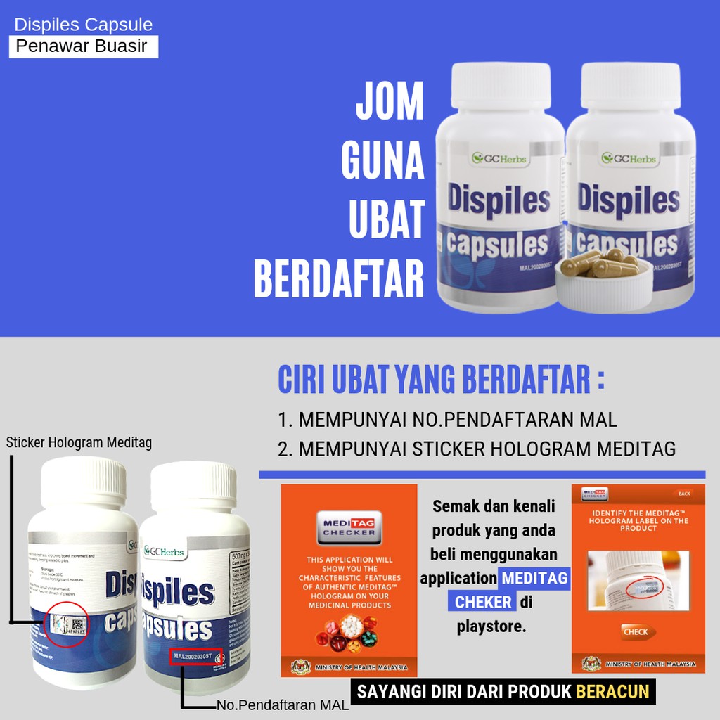 🔥 DISPILES - UBAT BUASIR TELAH DILULUSKAN KKM🔥 | Shopee Malaysia