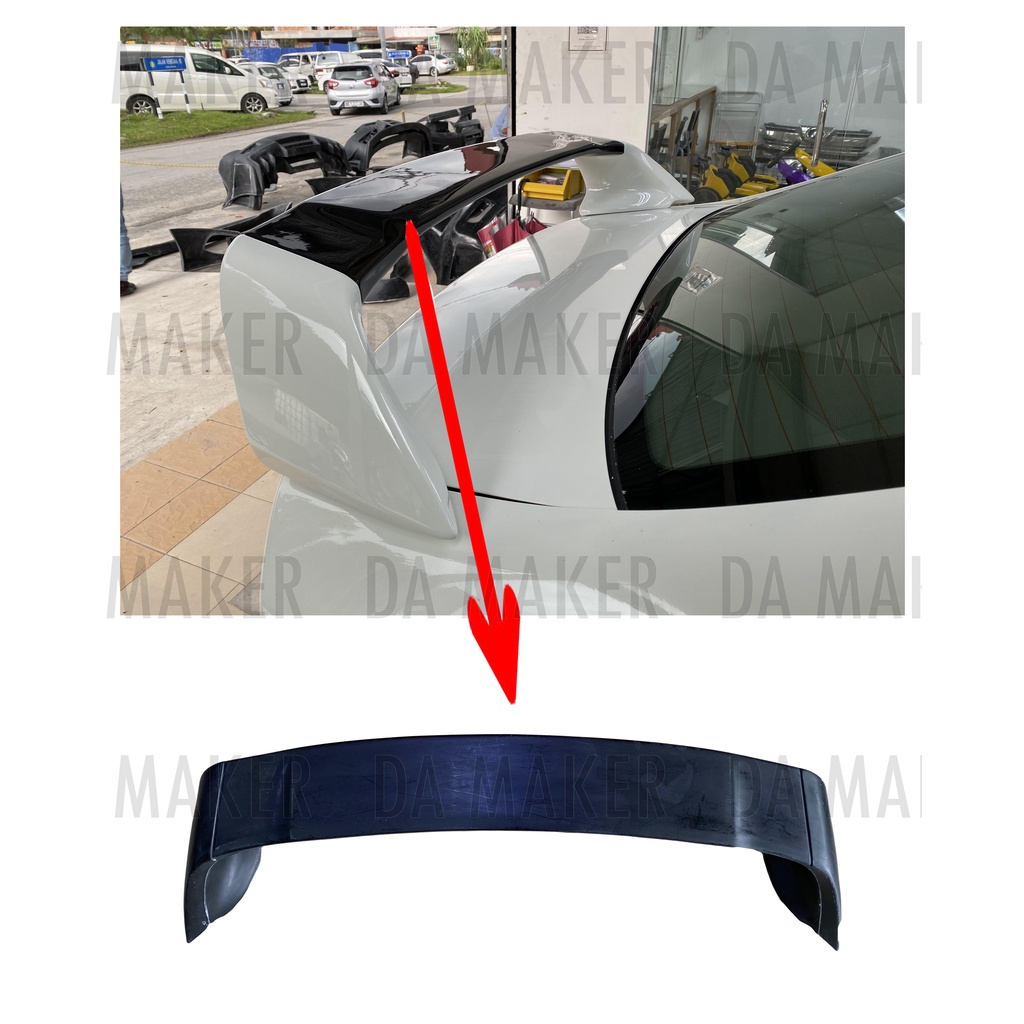 HONDA CIVIC FD FD2R TYPE R REAR SPOILER (1PCS) | Shopee Malaysia