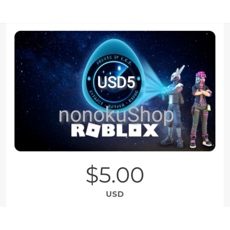 Robux Roblox gift card $5 [Get 400Robux] no password no username ...