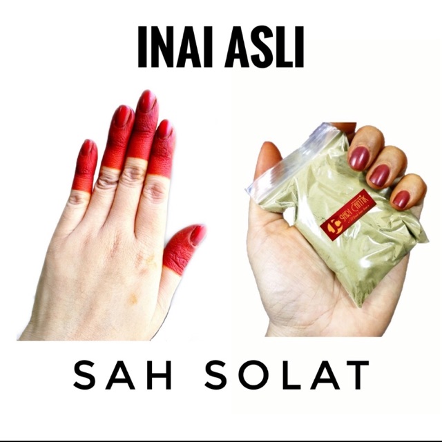INAI JARI MERAH ASLI SAH SOLAT | Shopee Malaysia
